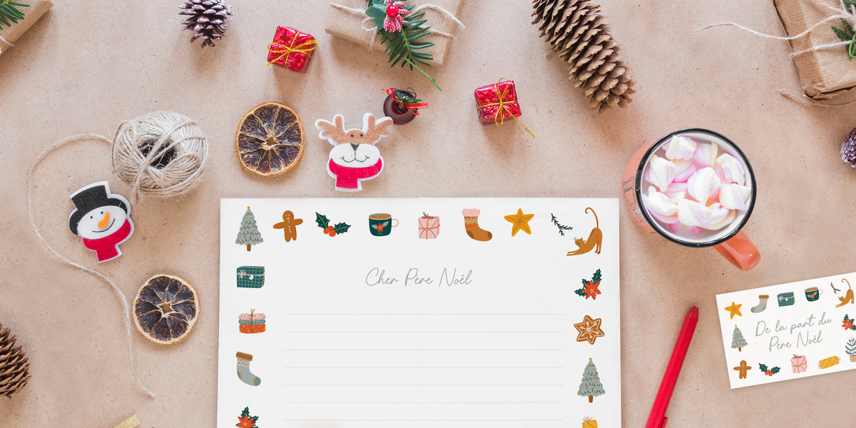Ma lettre au père noël à imprimer – L'Art du Papier Paris