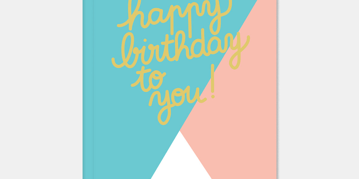 Cahier d'Anniversaire - Happy Birthday to You - Minus Editions – L'Art ...
