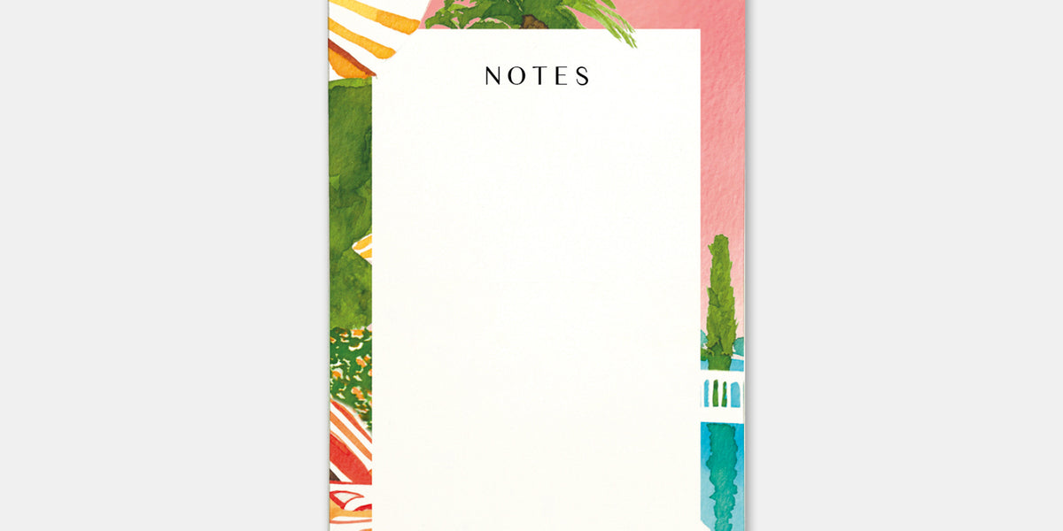 Swimming Pool Notepad - Free Quarter – L'Art du Papier Paris