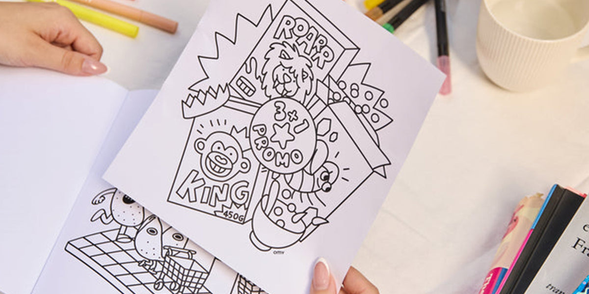 COZY ART SUPERMARKET : Cahier de Coloriage Mignon et Apaisant – L'Art ...