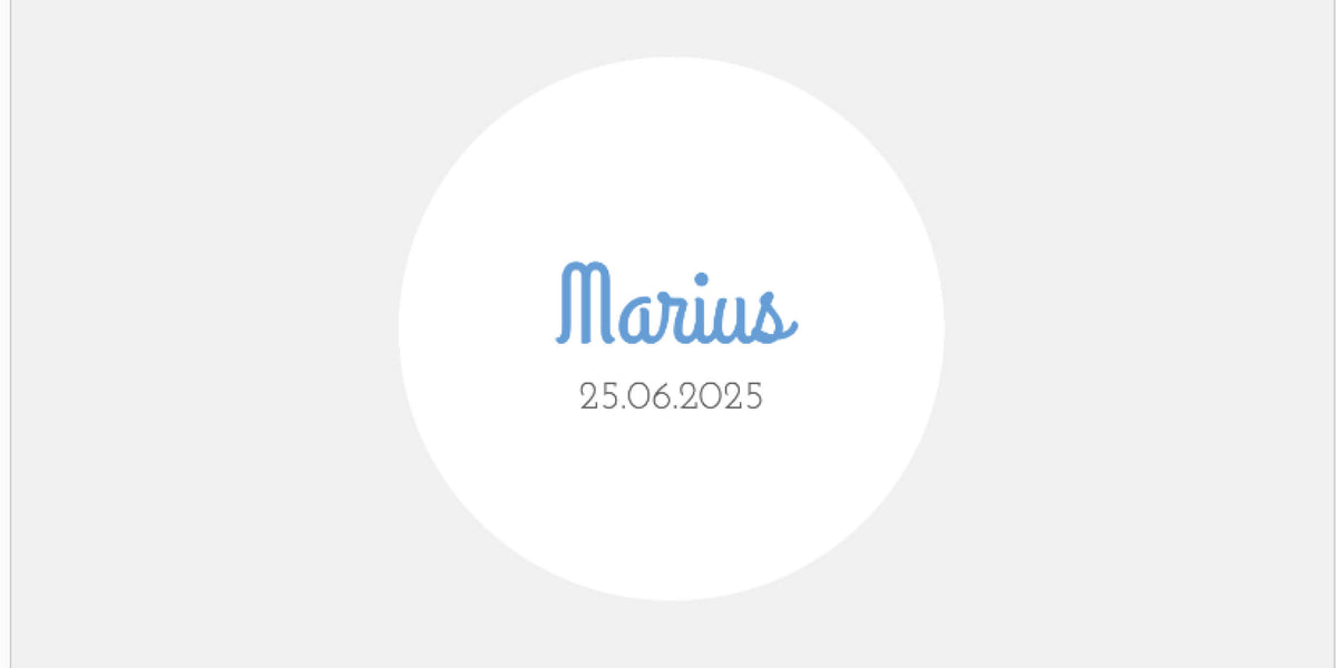 Stickers personnalisés naissance photomaton - 48ex – L'Art du Papier Paris